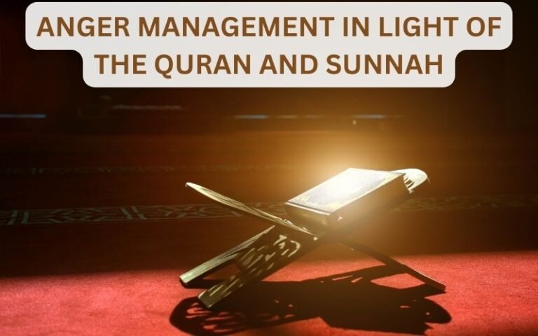 Anger Management in Islam: Insights from the Quran and Sunnah - Digital ...